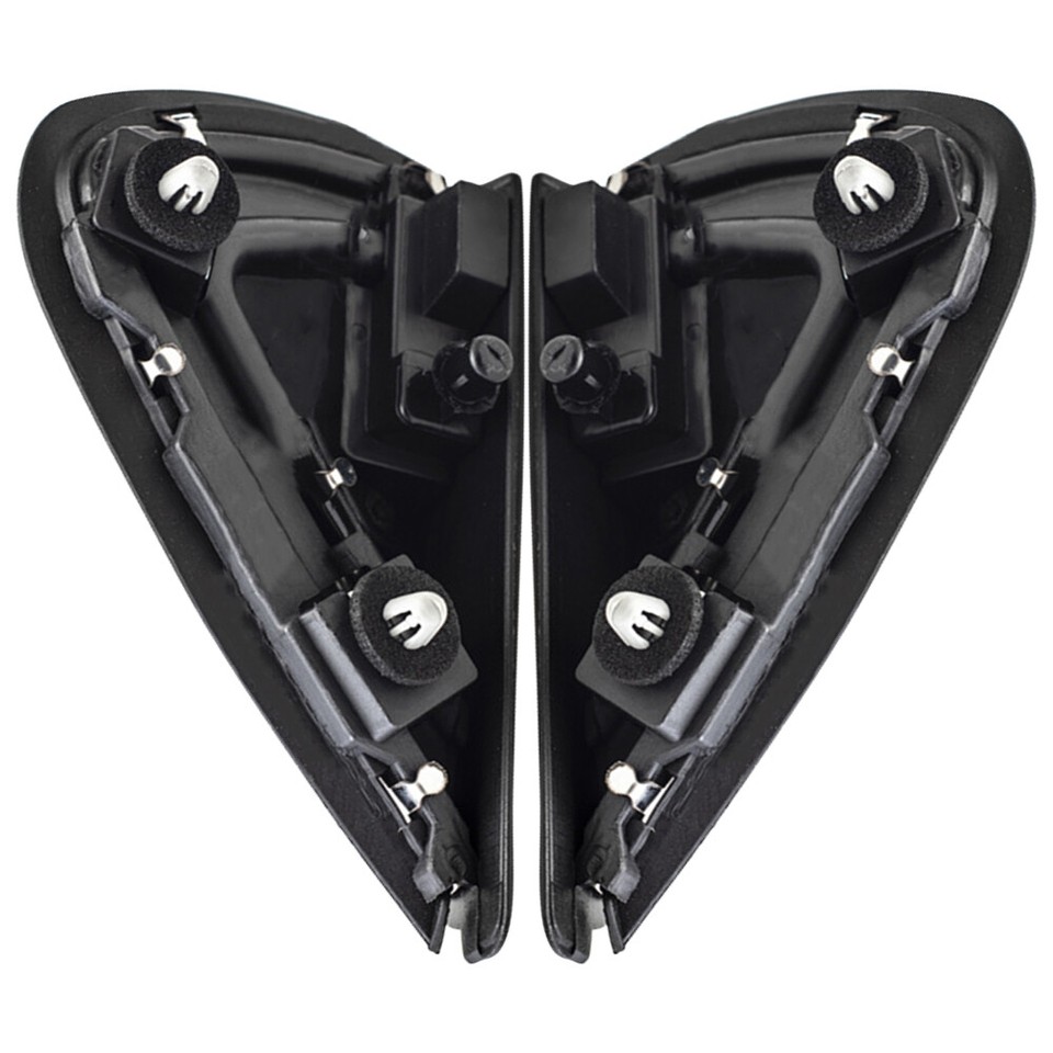 2x Front Right&Left Door Mirror Side Corner Triangle Fender for 17-19 ...