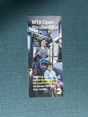 NYC MTA New York City Transit Bus Open Stroller Pilot Project Info ...