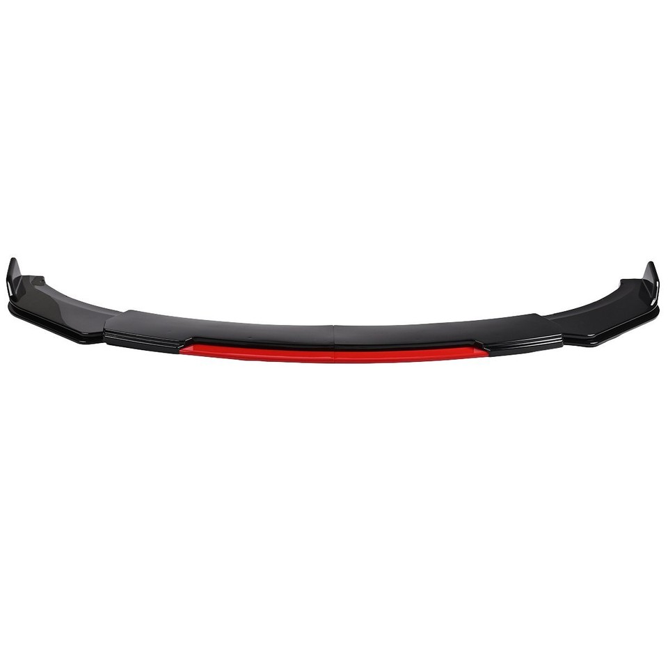 For Ford Maverick XLT Black&Red Front Bumper Chin Lip Body Spoiler ...