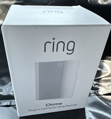 Ring Door Chime White Plug-in Chime for Ring Devices Brand New Sealed ...