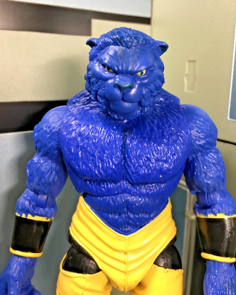 Marvel Legends Astonishing Beast X-Men - Hasbro 2009 Nemesis BAF | eBay