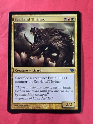 2009 Magic The Gathering Conflux #123 Scarland Thrinax, UC, NF, cd2 | eBay