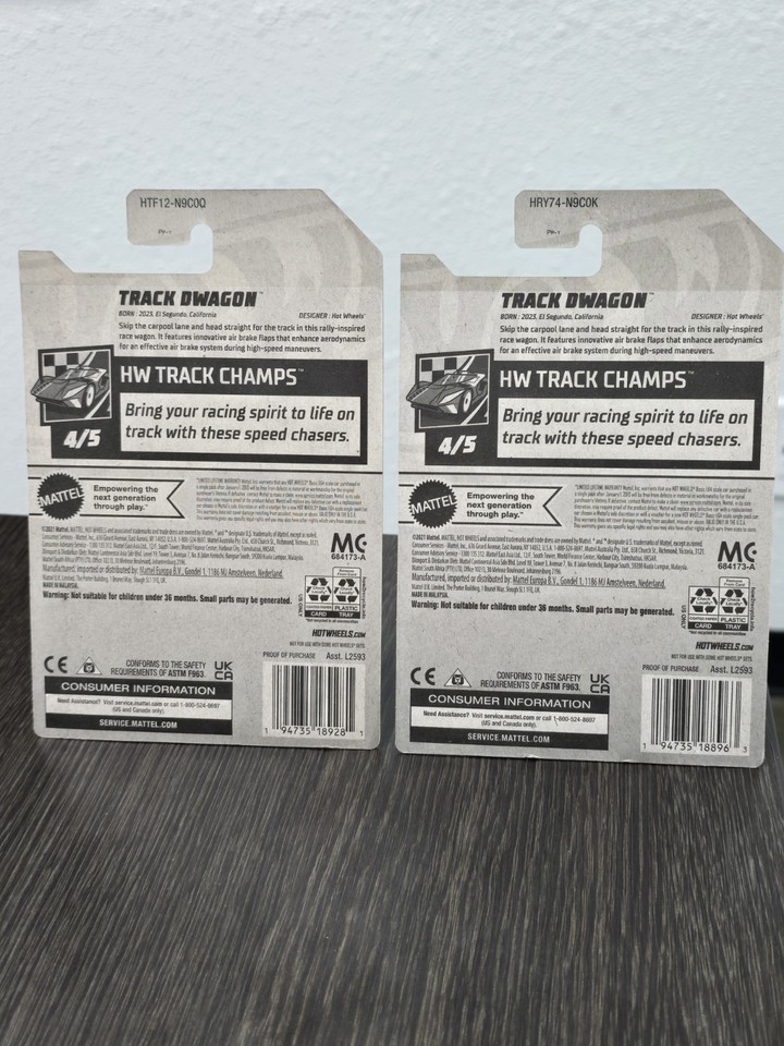 Hotwheels Lot Of 2 Track Dwagon Black And Grey 189/250 | eBay