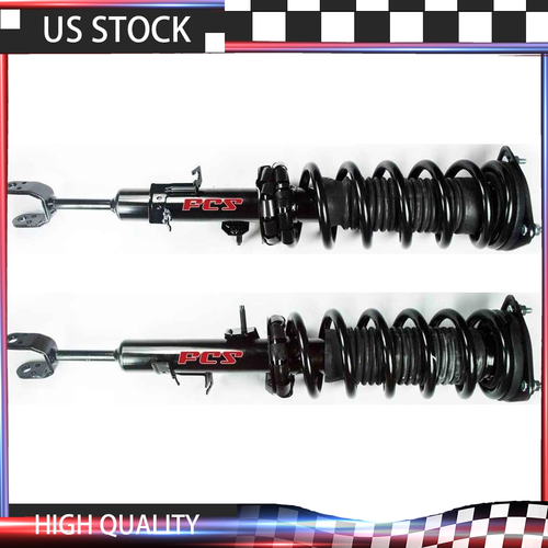 Front Struts With Sway Bar For 2003-2007 Infiniti G35 3.5L Coupe ...