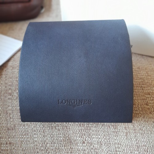 Longines Watch Box. Navy Blue Shagreen Style Finish. Excellent ...