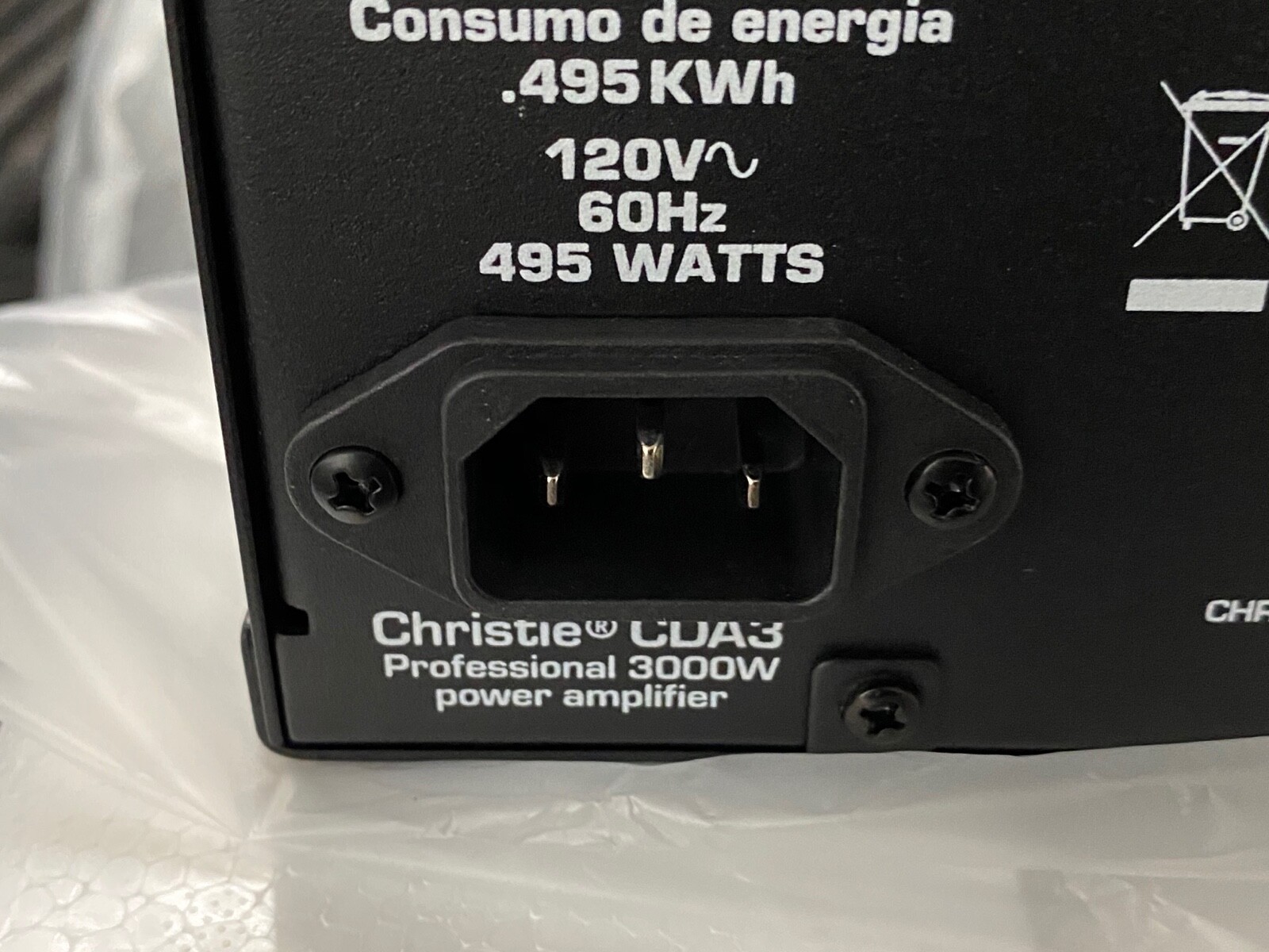 Christie CDA3 Vive Audio Professional 3000W Class D Power Amplifier ...