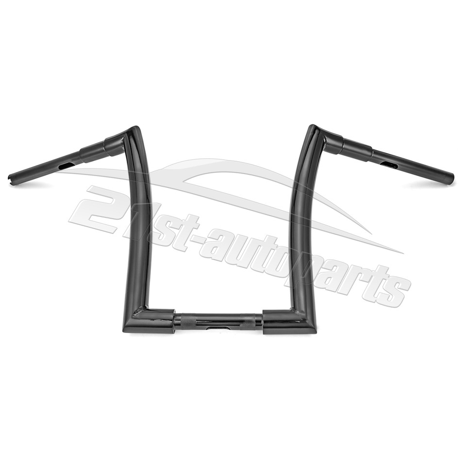 14" Meat Hook Ape Hanger 1.5" Fat Handlebars For Harley Road Glide XL ...