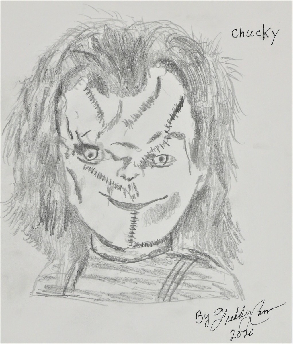Chucky Drawings Step By Step Baby Chucky Drawing