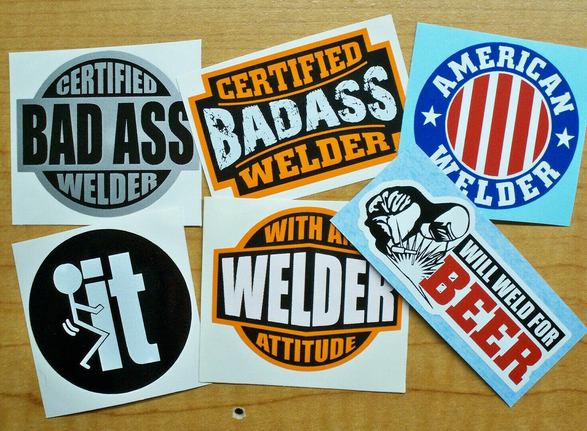 Funny Welding Decals