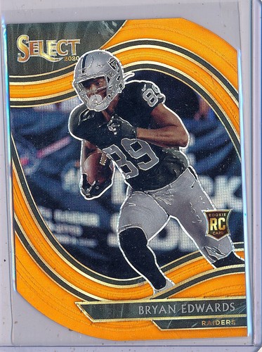 BRYAN EDWARDS - 2020 Select FIELDE Level ORANGE Die Cut Prizm RC 376 ...