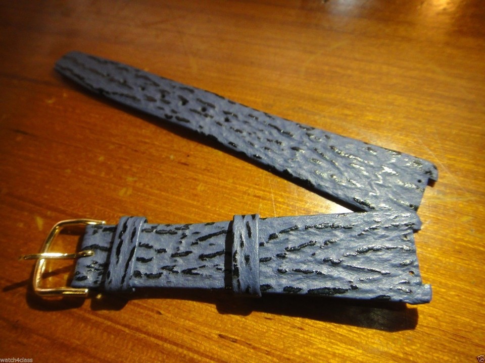 Genuine Leather watch Band Strap bracelet (fits) Christian DIOR Black ...