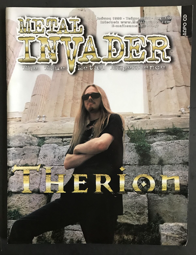 METAL INVADER MAGAZINE #20 1998-GREEK-THERION-CANDLEMASS-CRADLE OF ...