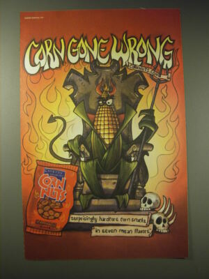 2001 Nabisco Corn Nuts Ad - Corn gone wrong | eBay
