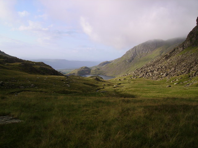 Photo 6x4 Looking South, Levers Water Bottom Cockley Beck/NY2401 Levers ...