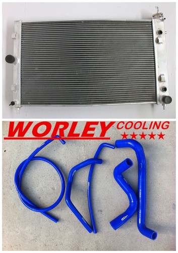 VIC-44mm Radiator & BLUE hose for HOLDEN Commodore VZ LS1 LS2 SS V8 ...
