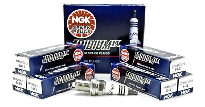 6 Pack Genuine NGK 6441 Iridium IX Spark Plugs ZFR6FIX11 | eBay