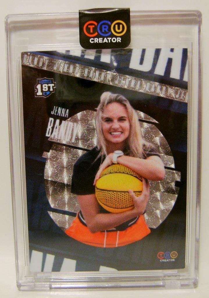 JENNA BANDY 1/1 ONE OF ONE BASKETBALL TRU CREATOR 1ST 2023 | eBay