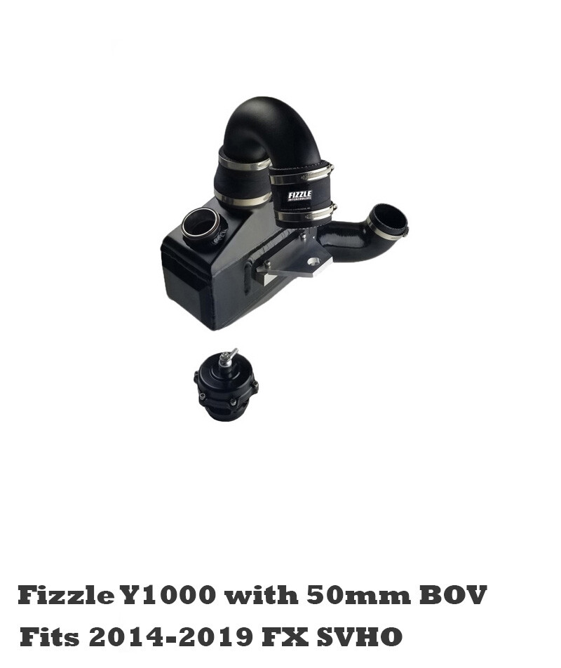 Fizzle Y1000 Intercooler Kit + 50mm BOV Yamaha FX SVHO 2014-2019 | eBay