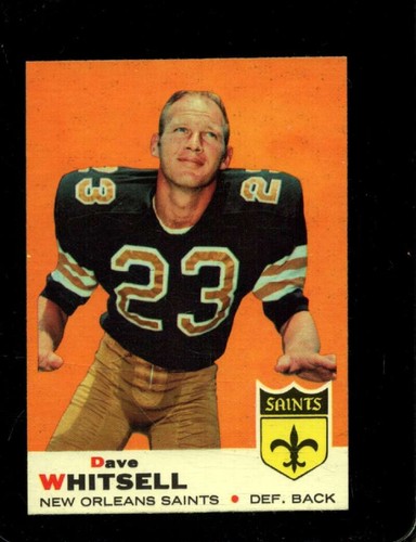 1969 TOPPS #14 DAVE WHITSELL EX SAINTS *X62842 | eBay
