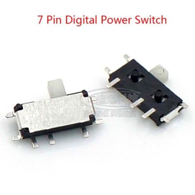 Micro Slide Switch 7 Pin Digital Power Switch Vertical Microswitch 1 ...