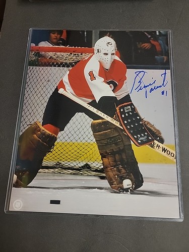BERNIE PARENT PHILADELPHIA FLYERS AUTOGRAPHED SIGNED 8X10 PHOTO COA | eBay