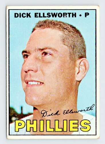 1967 Topps Card, #359 Dick Ellsworth, Philadelphia Phillies | eBay