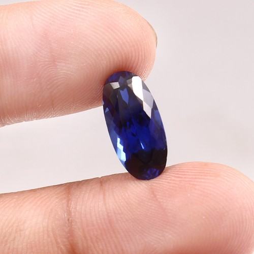 AAA Color 14x7 MM Flawless Ceylon Royal Blue Sapphire Loose Oval ...