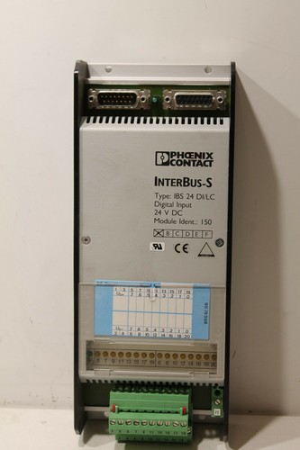 Phoenix Contact InterBus-S IBS 24 DI/LC Digital Input Nr. 2784670 | eBay