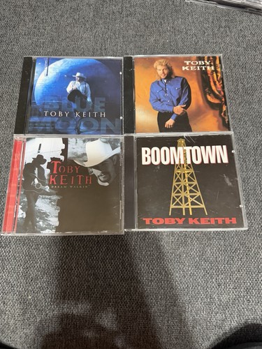 Toby Keith 4 CD Lot – Boomtown Blue Moon Dream Walkin Self Titled | eBay