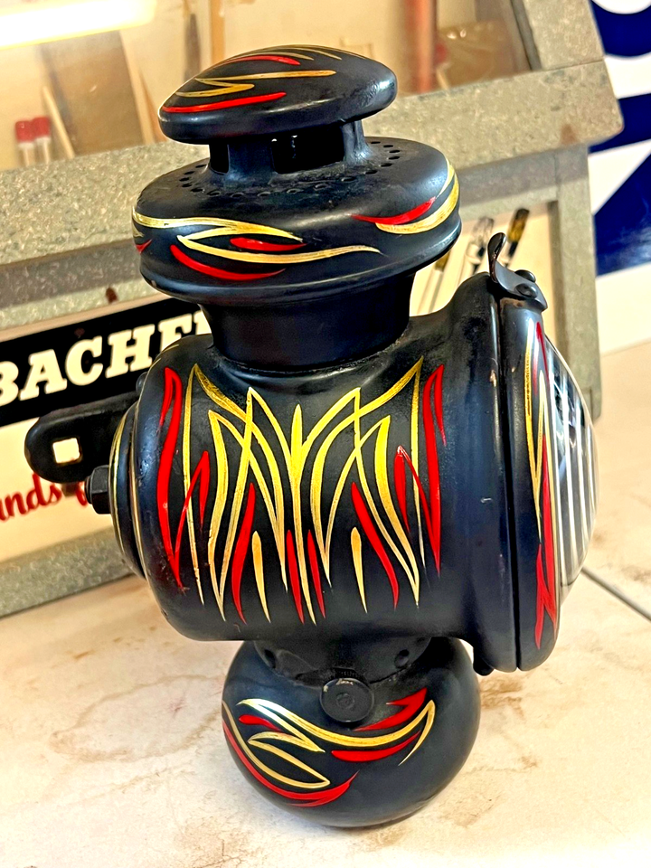 Pinstriped Model T Ford Lamp Light Hand Painted Hotrod Garage Auto Shop ...