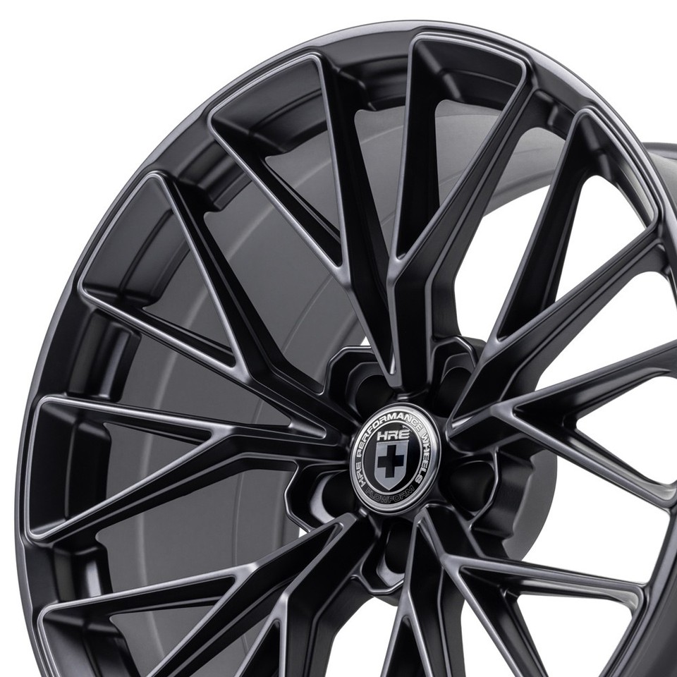 20" HRE FF28 Black 20x9.5 20x10.5 Forged Concave Wheels Rims Fits BMW ...