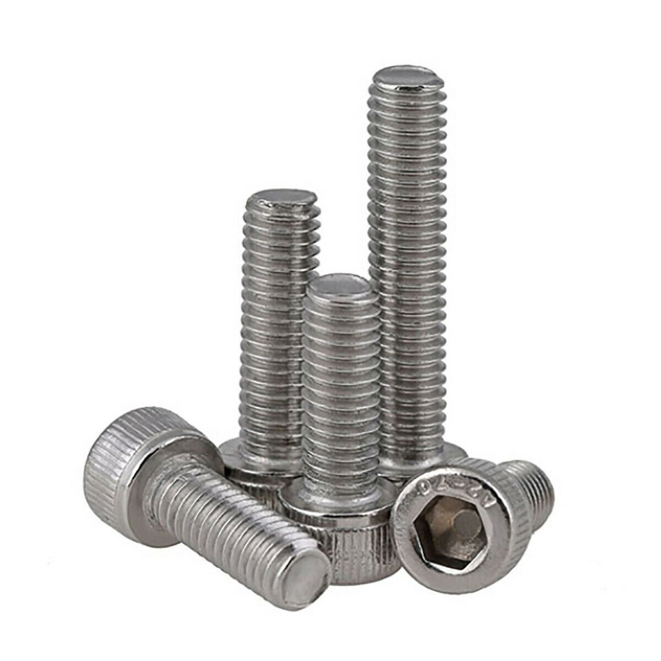 Left Hand Thread Socket Cap Screws Hex Allen Bolts M4-M12 A2 304 ...