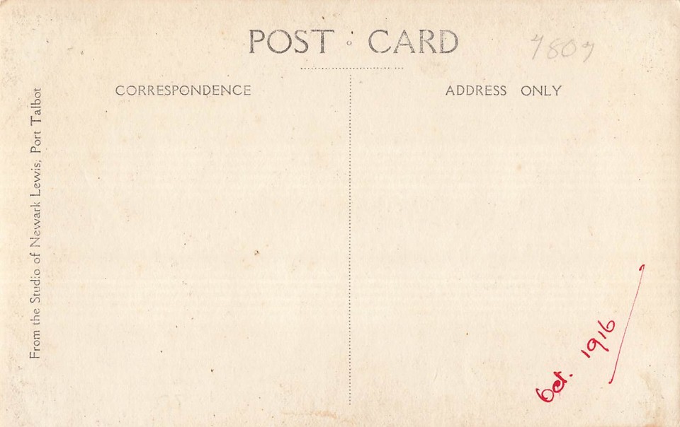 BRITISH Royal Garrison Artillery SOLDIER~PORT TALBOT WALES PHOTO ...