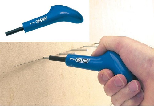 Draper 12751 Panel Pin Setting Tool, Rampin Tool Pusher, Brad Nail ...