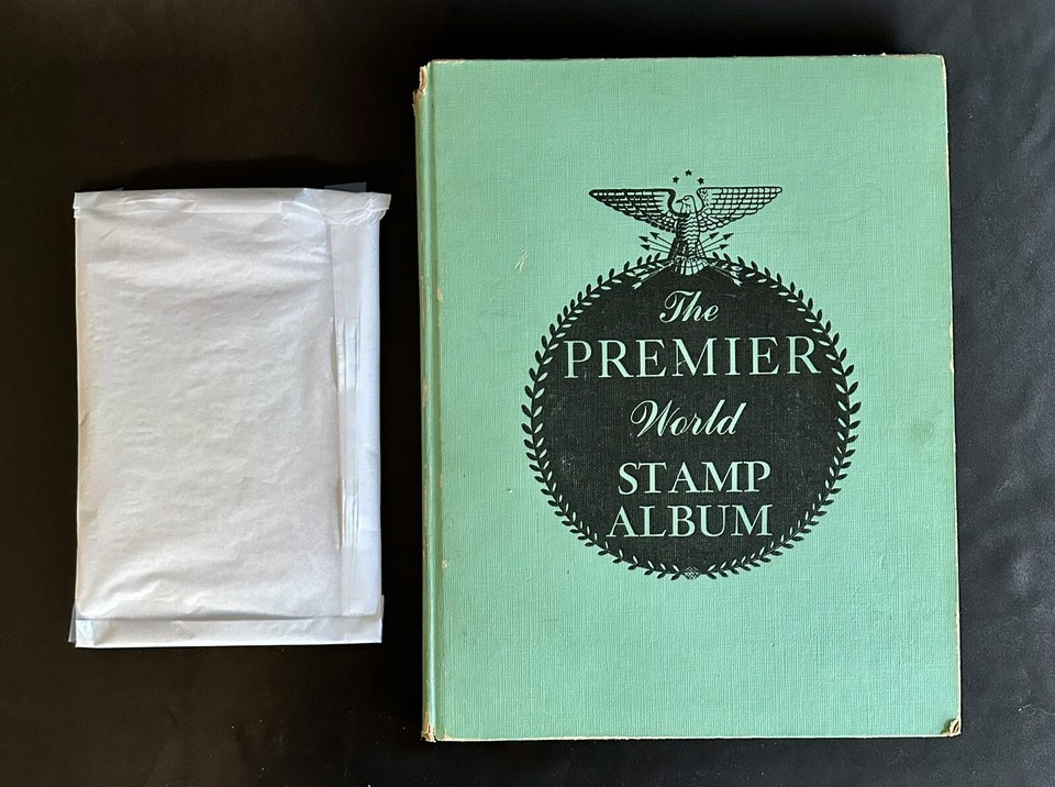 Grossman Stamp Co., Inc. The Premier World Stamp Album Hard bound 1961 ...