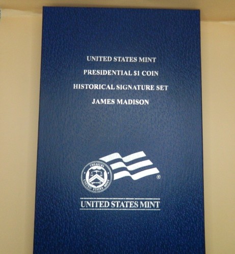 2007-S J MADISON UNITED STATES MINT PRESIDENTIAL COIN HISTORICAL ...