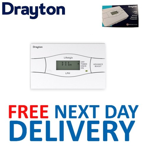 Drayton 24 Heure Combi Chaudière Électronique Horloge Minuteur LP111 ...