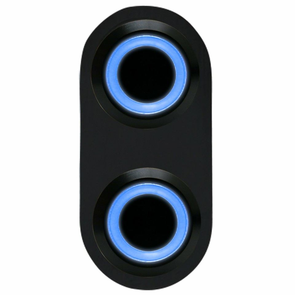 Daytona Black Switch with Blue LED Illumination - Single Switch Keep It ...