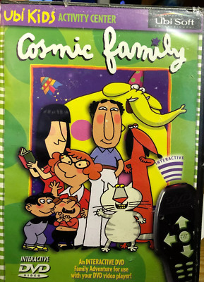 Ubi Kids Activity Center Interactive DVD Ubisoft Cosmic Family VERY ...