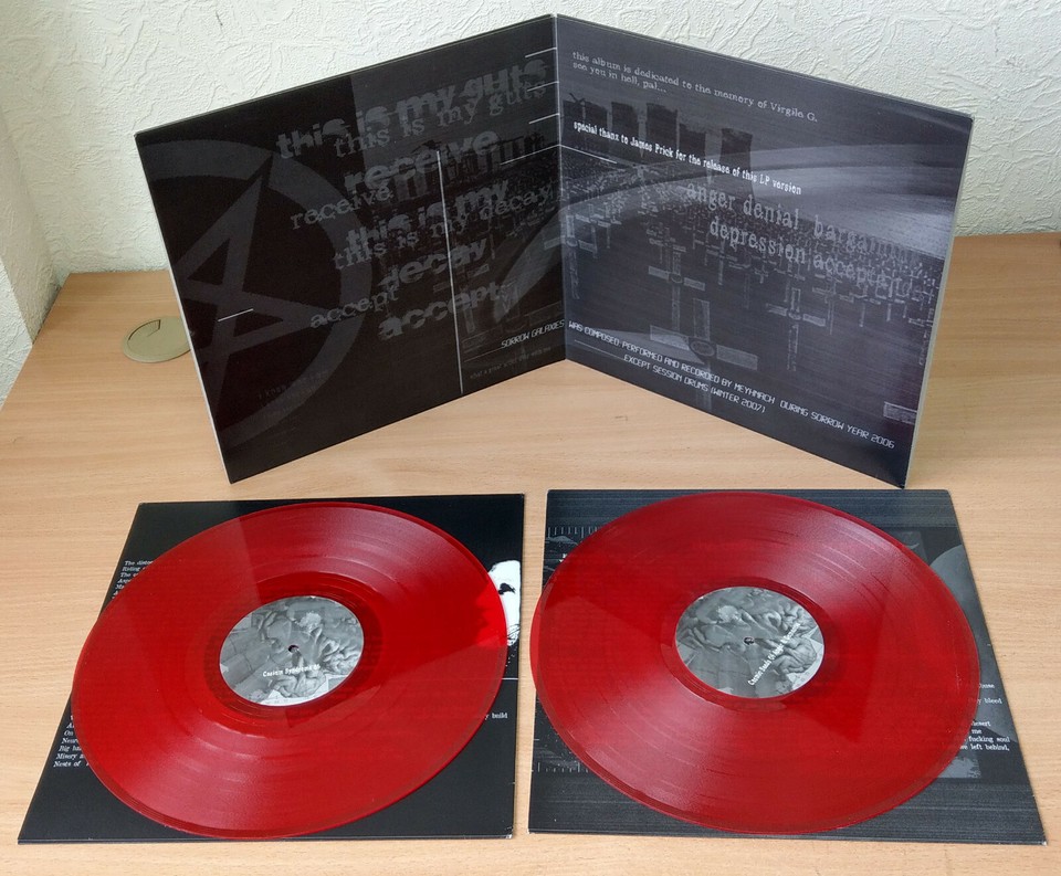 MUTIILATION – Sorrow Galaxies (Double Red Vinyl) 1st Press Ltd. 1000 ...