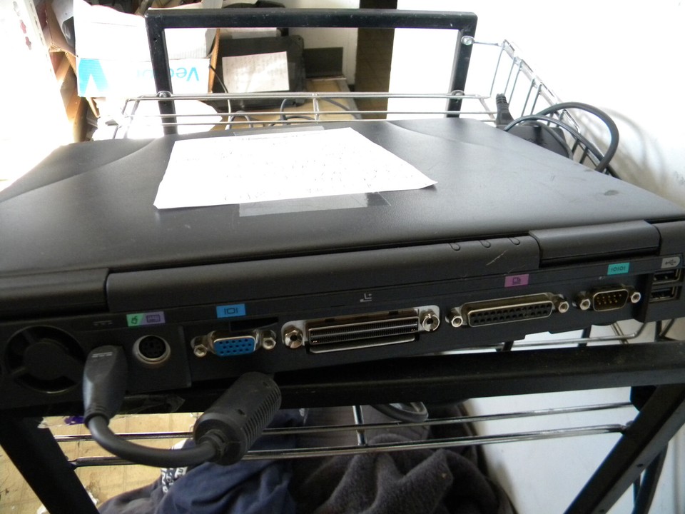 Dell Latitude C840 15" P4 1.60GHz 256MB RAM 40GB HDD DB9/Parallel ...