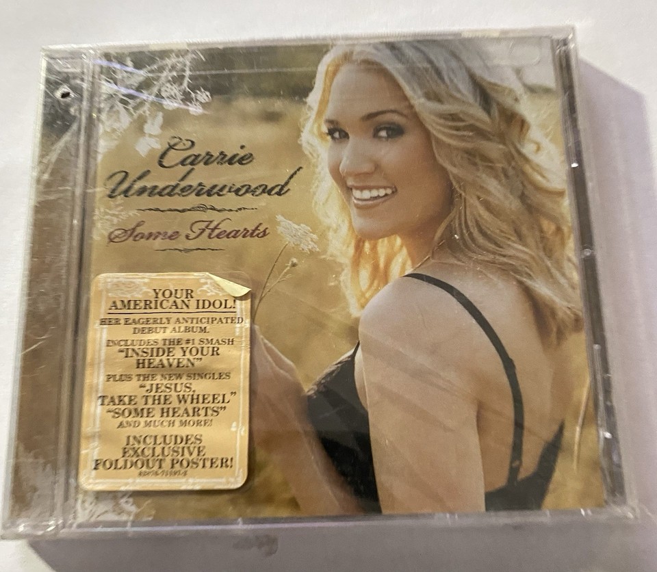 Some Hearts by Underwood, Carrie (CD, 2005) Drilled Case New Sealed ...