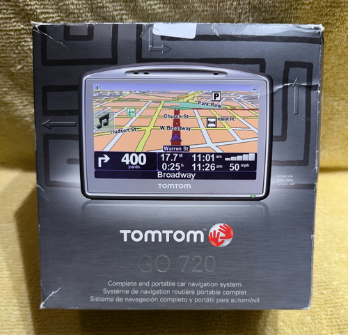 GPS - TomTom GO 720 Complete & Portable Car Navigation System - Great ...