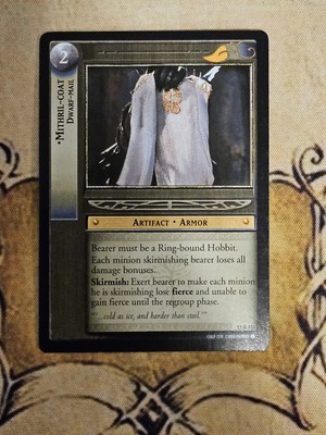 LOTR TCG Bloodlines Mithril-Coat, Dwarf-Mail 13R153 | eBay