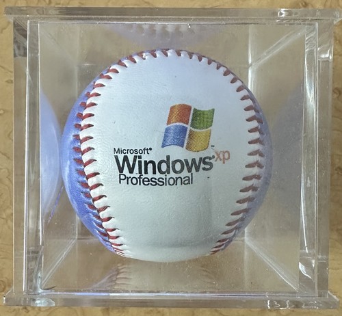 Microsoft Windows XP Professional Promotional Baseball Collectible ...