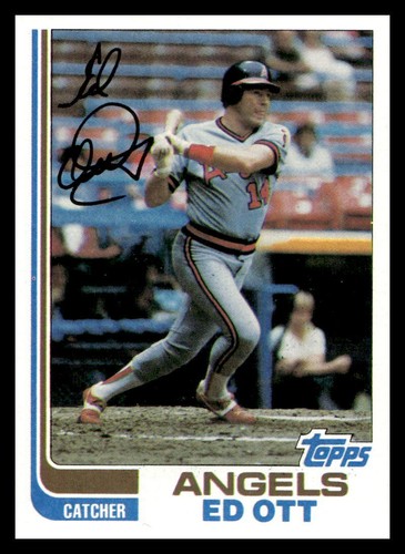 1982 Topps 469 Ed Ott California Angels Baseball Card | eBay