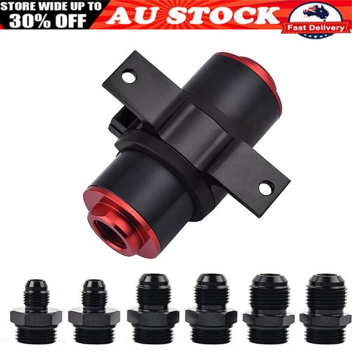 Universal Car 100 Micron AN6 8 10 Aluminum High Flow Fuel Inline Petrol ...