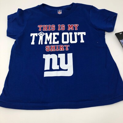 NFL New York Giants Baby Infant Toddler T-shirt Size 3T | eBay