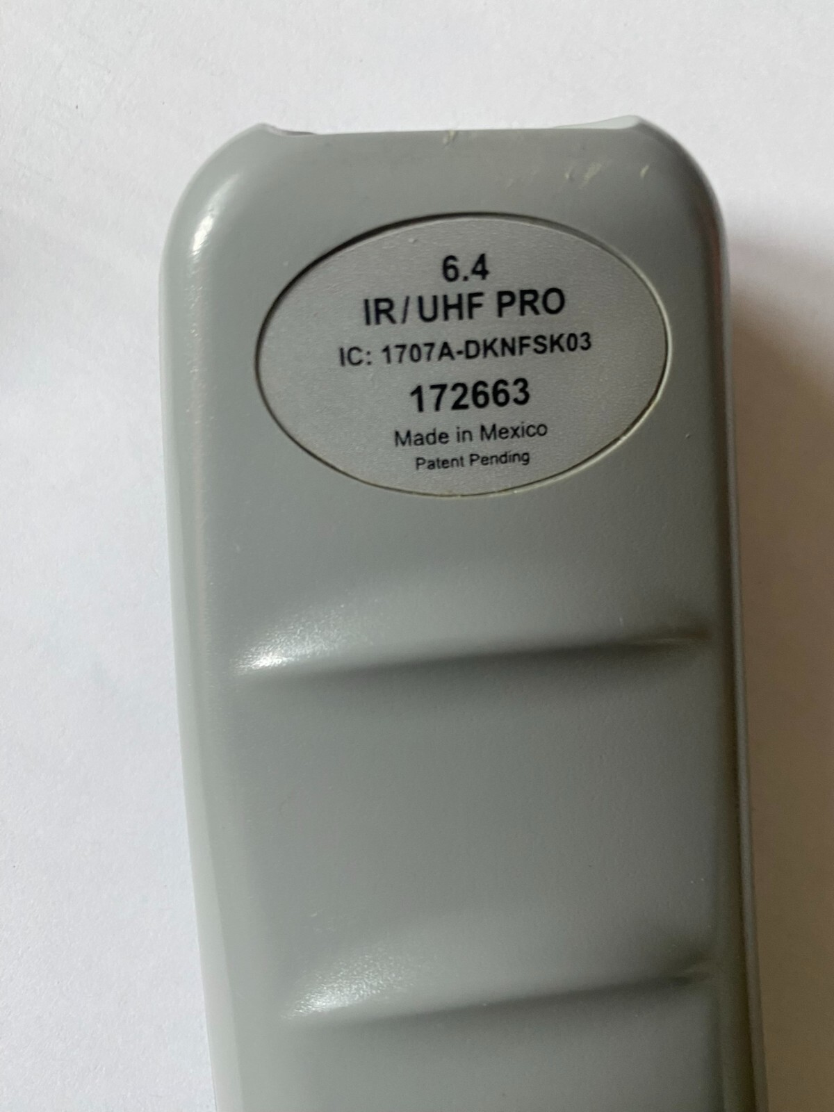 REMOTE BELL TV CONTROL GENUINE 6.4IR 172663 9242 9241 6400 6131 6141 ...