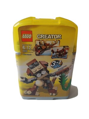 LEGO CREATOR #4916 Mini Animals 3-in-1 building toy. New and sealed ...